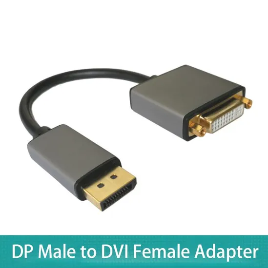 HD Video Displayport Male to Female Adapter DVI - Yichang USB Cable Group